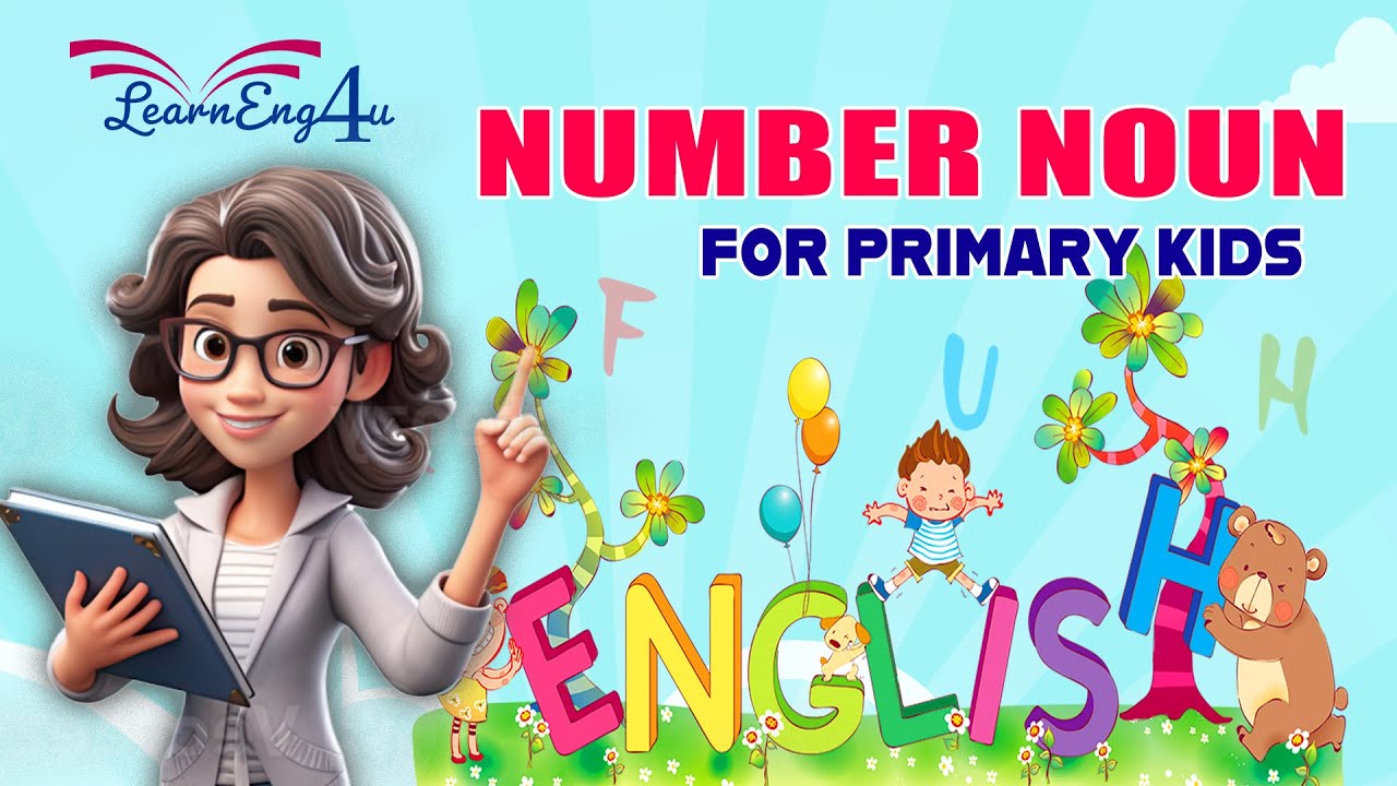 Number Noun | Kids English Learning | Noun For Beginners | learn ...