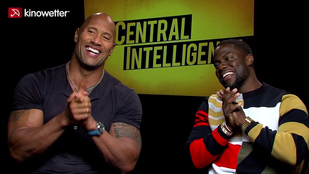 Interview Dwayne Johnson & Kevin Hart CENTRAL INTELLIGENCE - YouTube