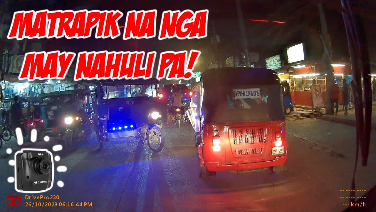 Matrapik na nga, may nahuli pa | DrivePro 230 mounted on Bajaj RE - YouTube