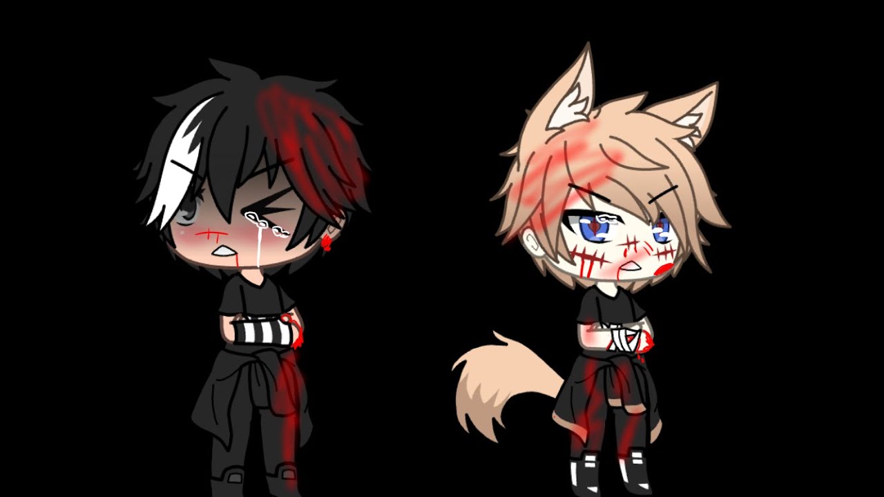 //fight black//glmw//gacha life - YouTube