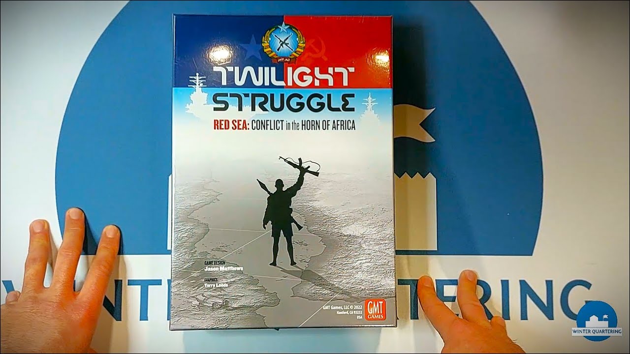 Preview Unboxing (ITA) | Twilight Struggle: Red Sea conflict, GMT Games ...