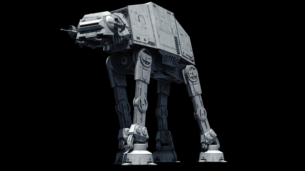 Star Wars AT-AT Paper model - YouTube