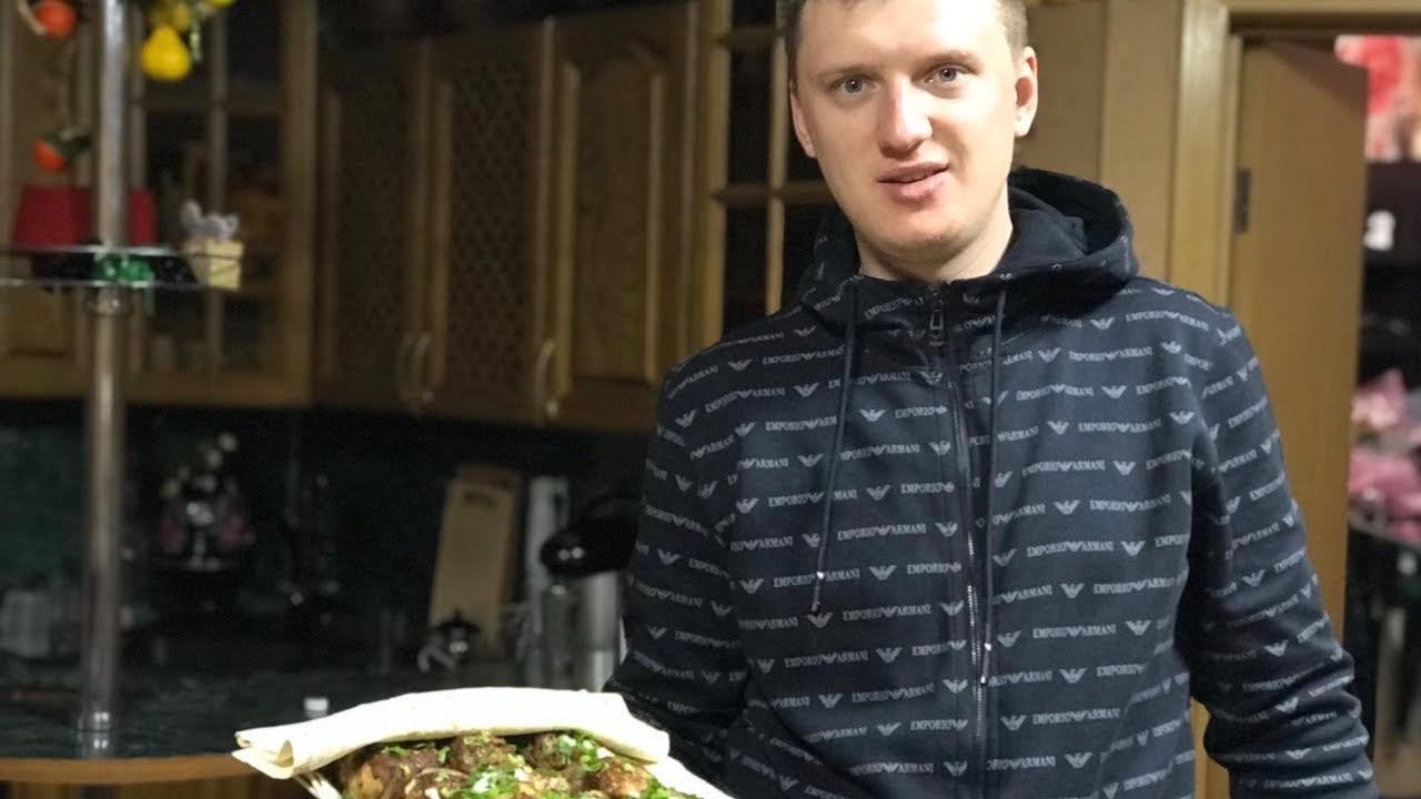 Куриный фарш в свиной шеи! Оригинальное и вкусное блюдо к каждому столу ...