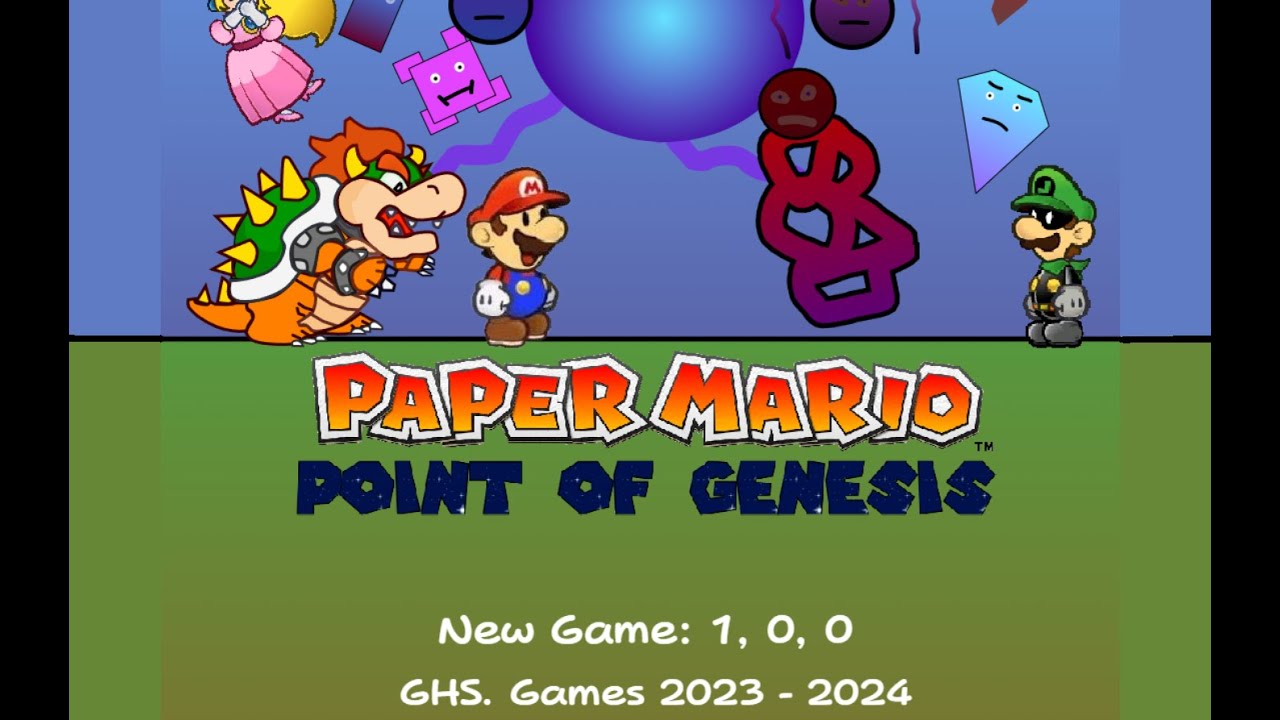 Paper Mario: Point of Genesis - Reveal Trailer - YouTube