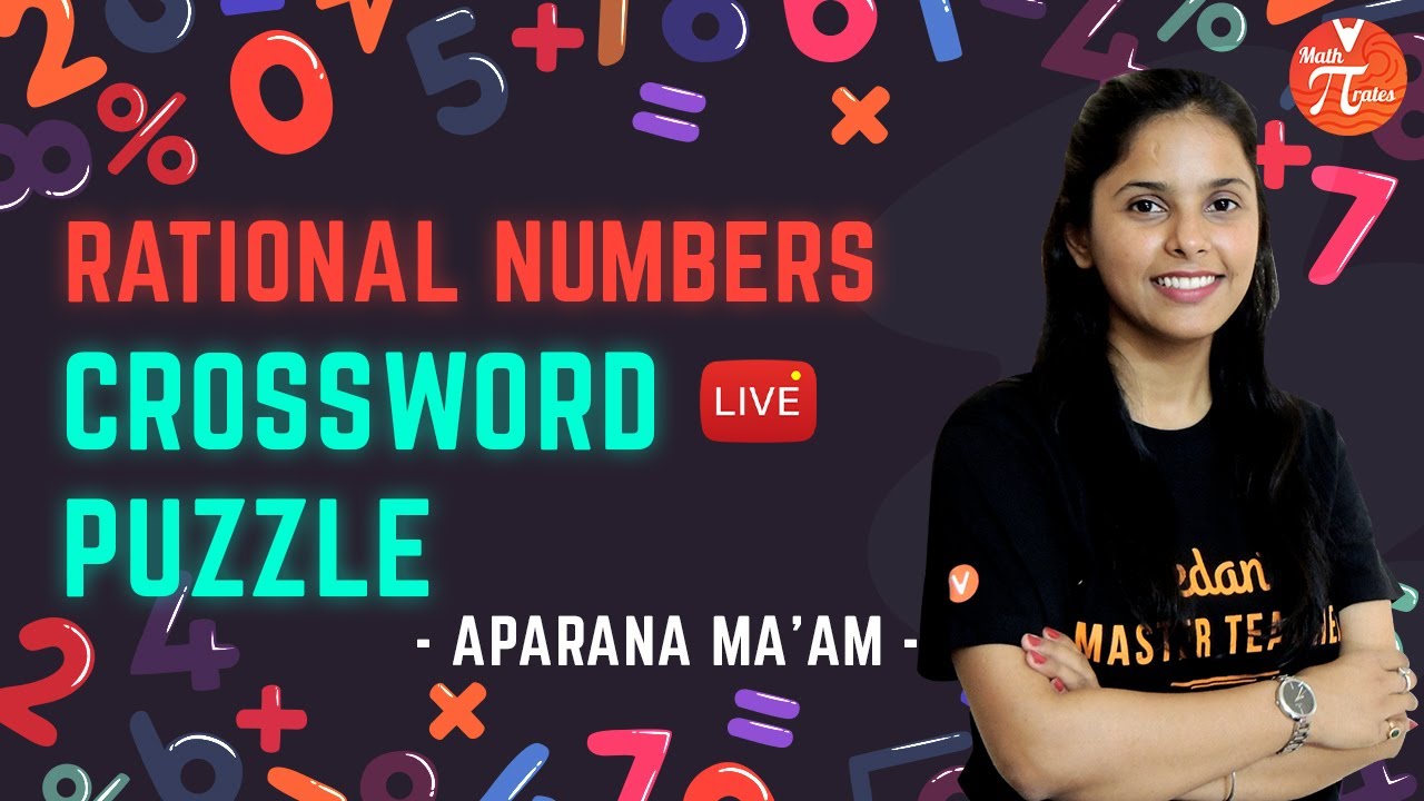 Rational Numbers - 8 | Crossword Puzzle | Class 8th Maths NCERT ...