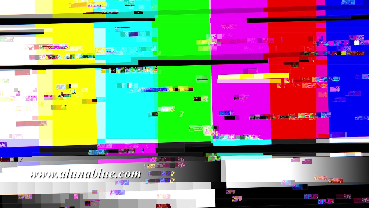 TV Color Bars Glitch 1002 HD, 4K Stock Video - YouTube
