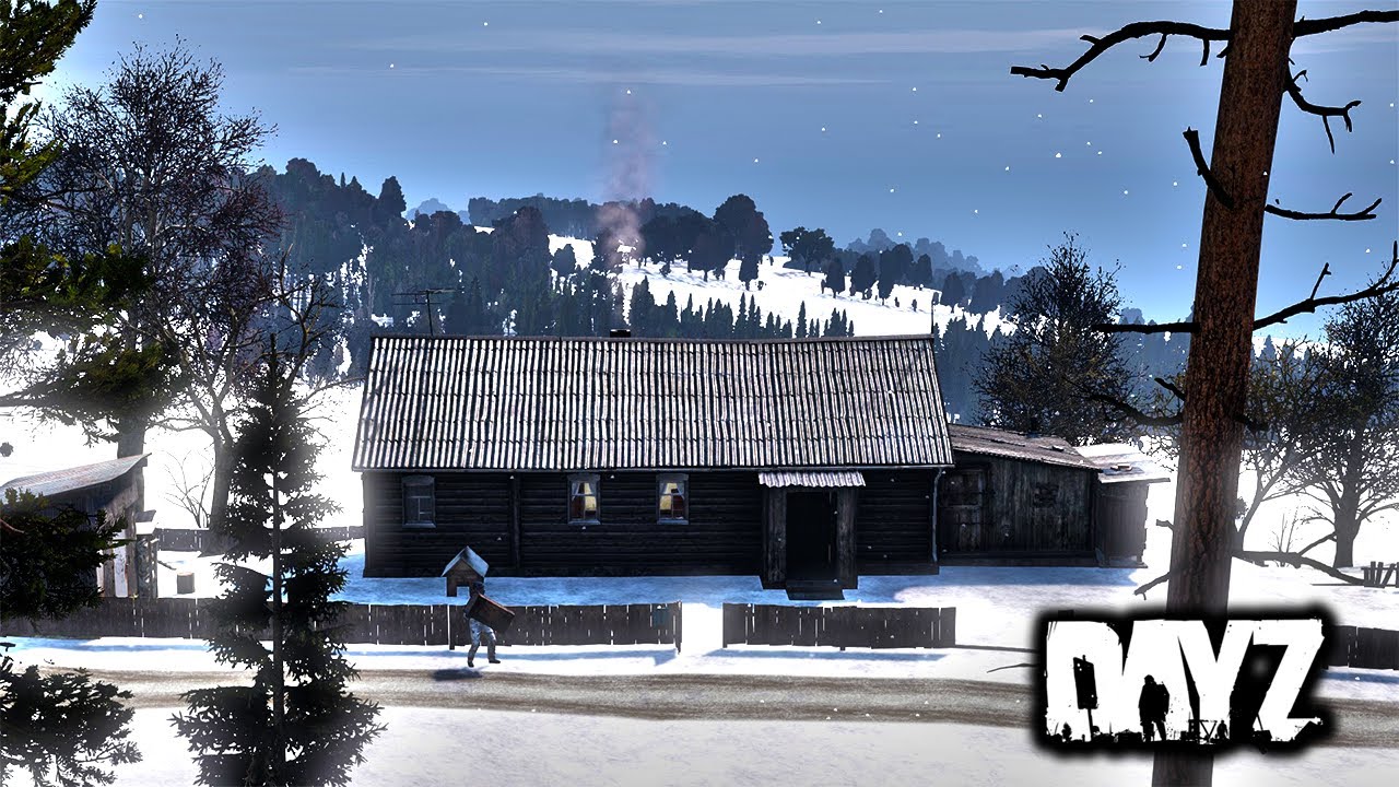 BUILDING A WINTER BASE! - DayZ - YouTube