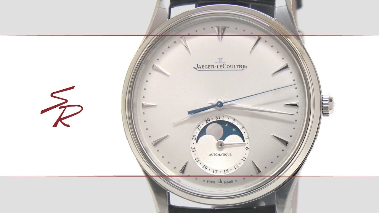 Jaeger LeCoultre Master Ultra Thin Moon Phase | Ref. Q1368420 - YouTube