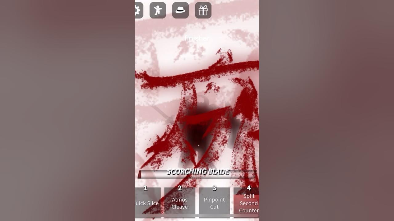 atomic samurai counter finisher #roblox #thestrongestbattlegrounds - YouTube