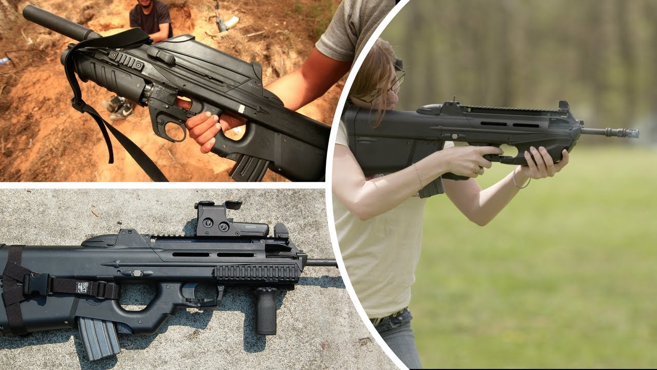 The Iconic Belgian FN F2000 Rifle is In The Ukrainian Army - YouTube