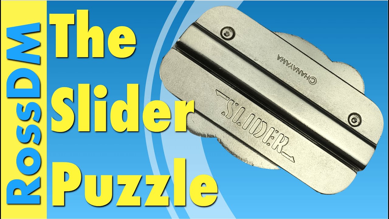 SOLVING THE SLIDER PUZZLE - YouTube