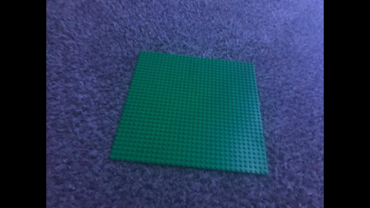 Throwing Lego Plate at the a Floor - YouTube