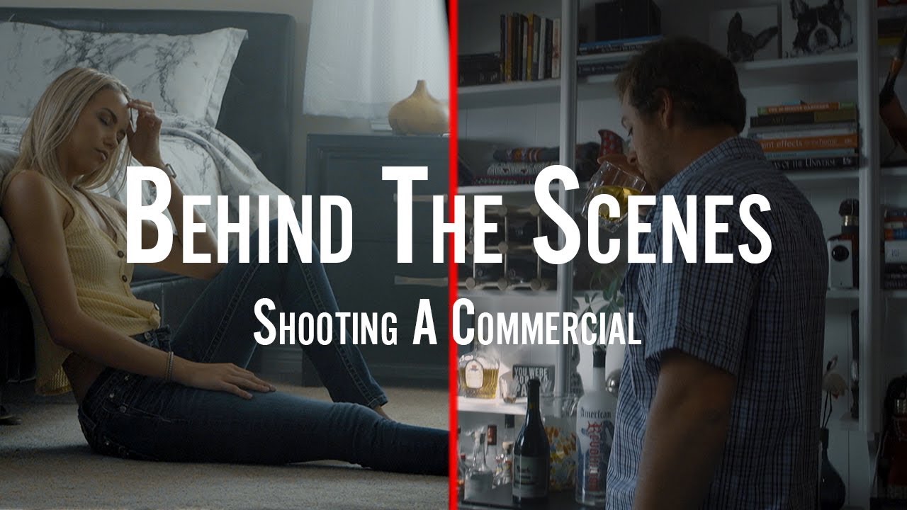 FILMING A COMMERCIAL | Directing Behind The Scenes - YouTube