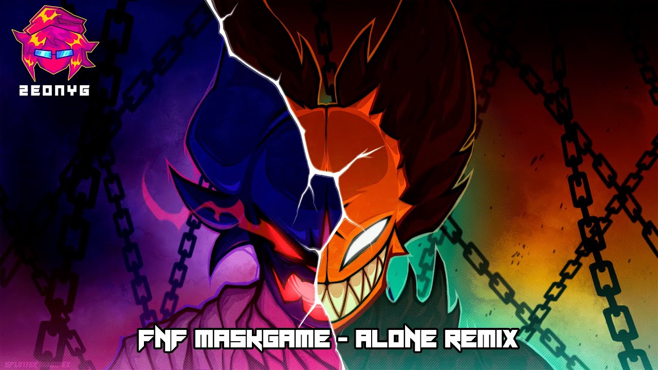 FNF MaskGame - Alone [REMIX] - YouTube