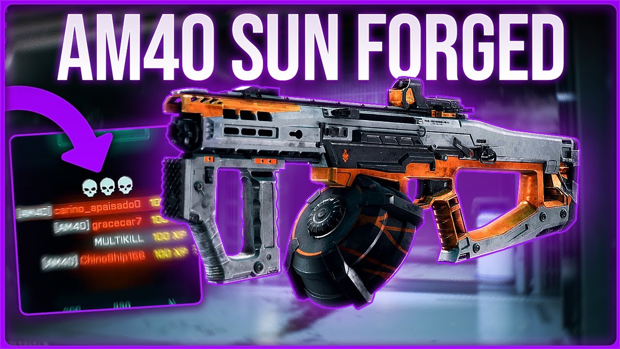 COSMETIC EFFECT - AM40 Sun Forged - Battlefield 2042 - YouTube
