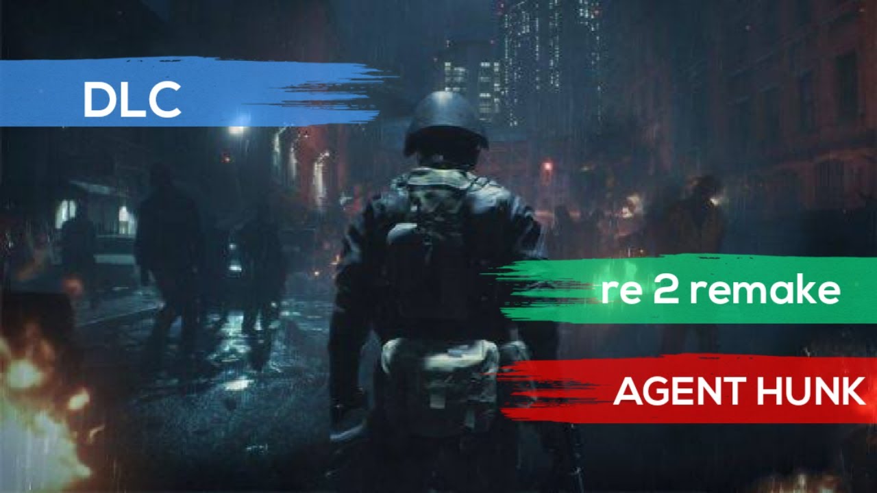 BIOHAZARD RE 2 remake DLC agent Hunk - YouTube