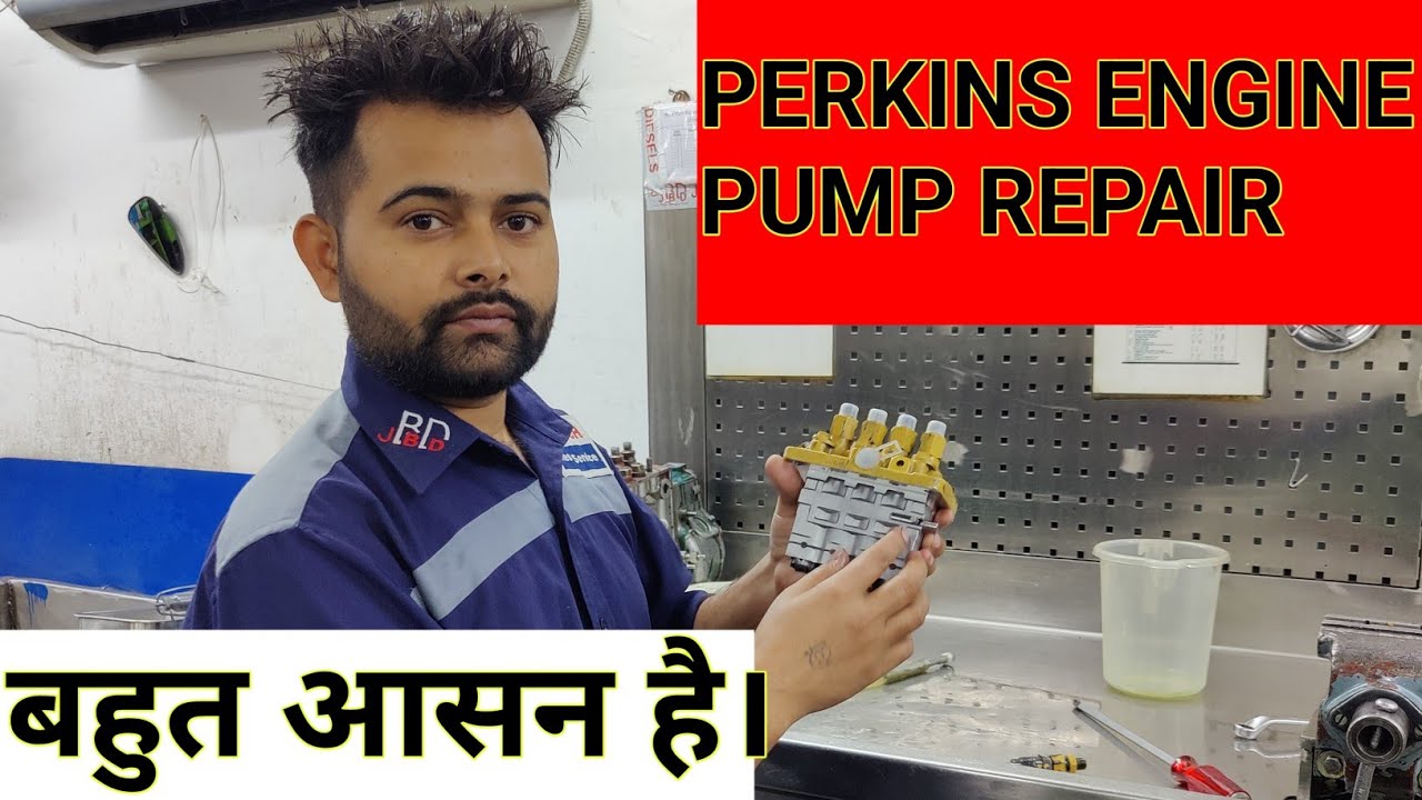 PERKINS 20KVA FUEL PUMP ! PERKINS GENERATOR 20KVA DIESEL PUMP REPAIR ...