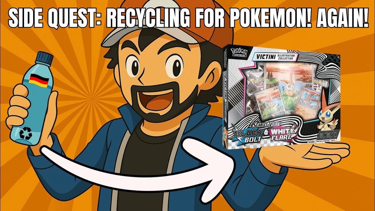 Turning Bottles & Cans Into Pokémon Cards! (Recycling Series Ep. 2 ...
