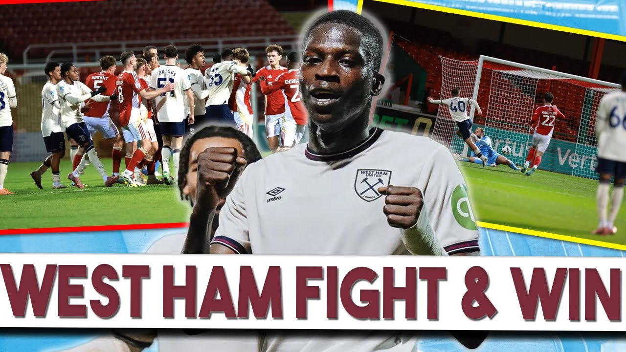 West Ham Show Fight on and off Pitch in Impressive Win Against Swindon ...