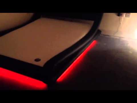 Knight Rider Bed/Disco Bed - YouTube