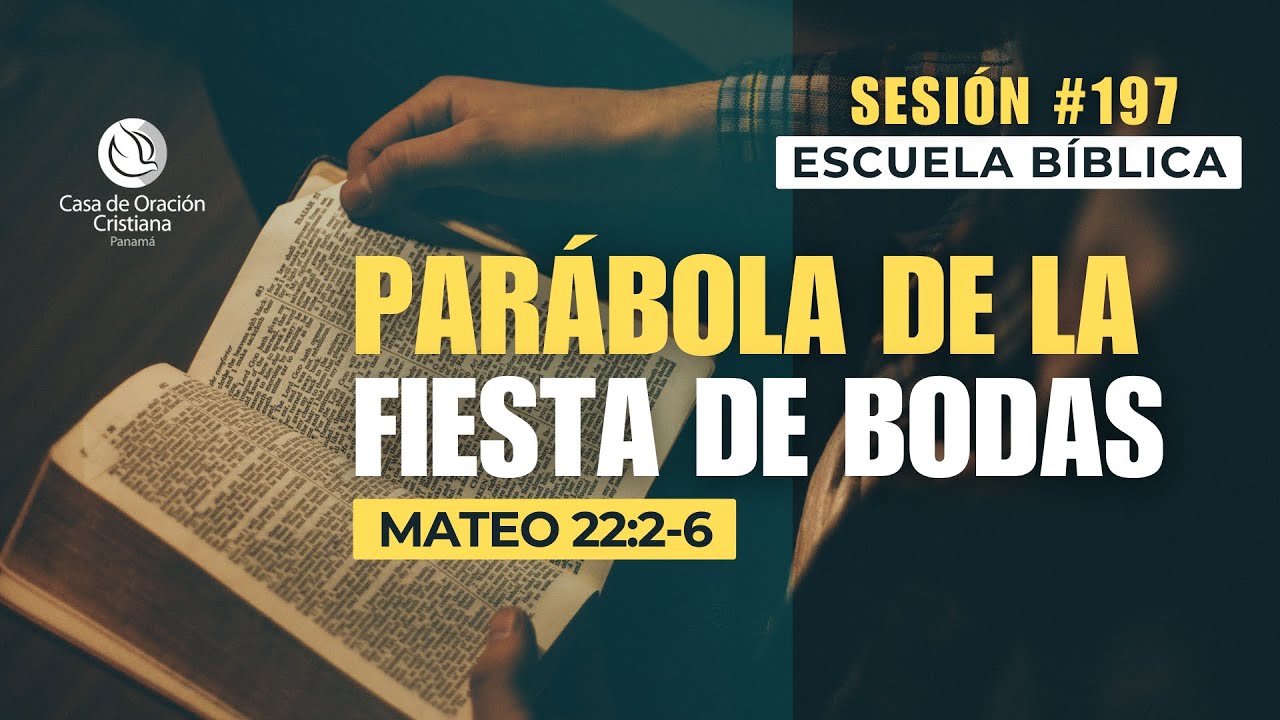 Parábola de la fiesta de bodas | Escuela Bíblica - Dr. José Montenegro ...