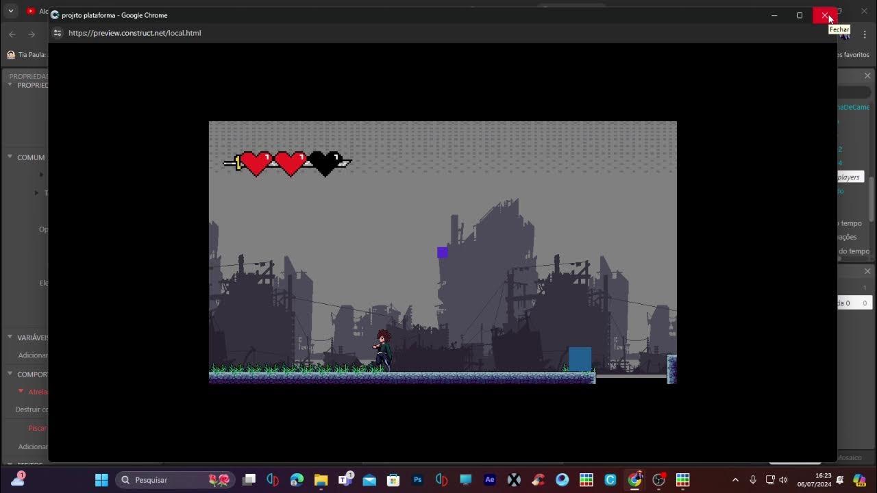 Criando projeto para JOGO ANDROID No construct 3 pat 3 - YouTube