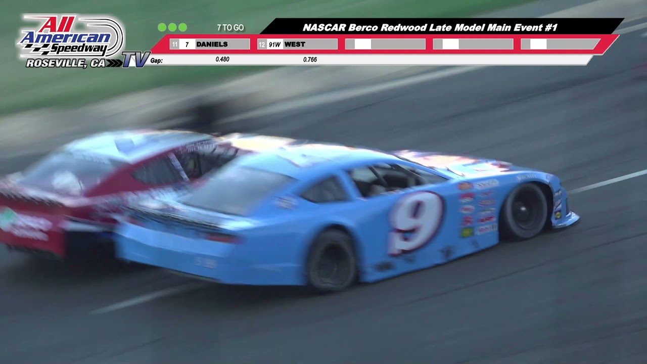 NASCAR Late Model Highlights Sept 11, 2021 at All American Speedway ...