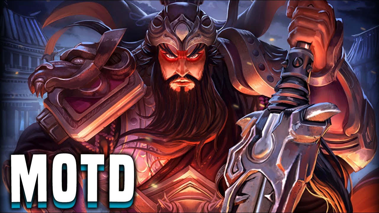 One Of The Weirdest MOTD! (Guan Yu Build) - Smite Guan Yu MOTD Gameplay ...