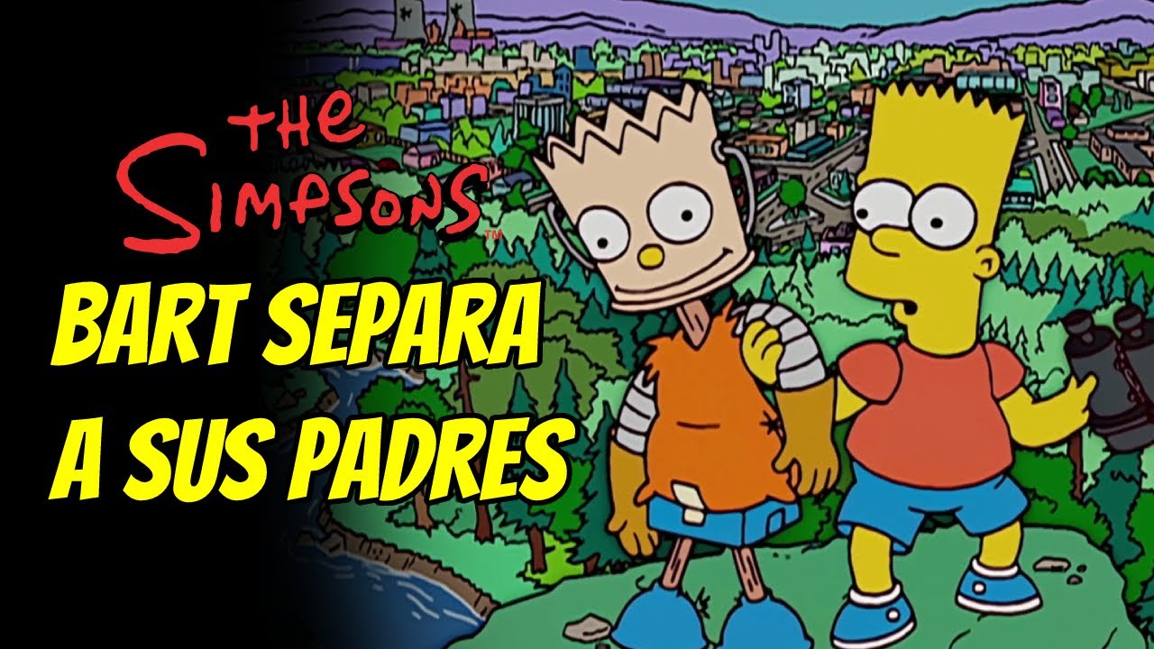 Los Simpson - Bart separa a sus padres - YouTube