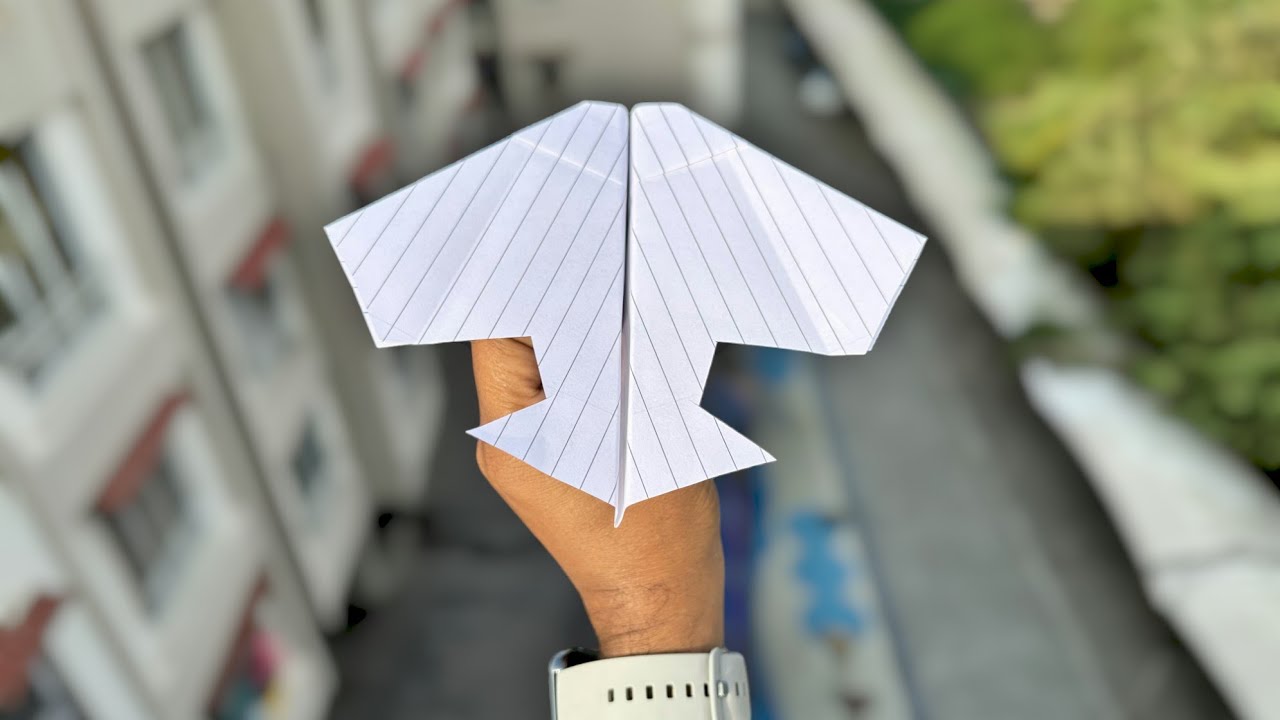 New helicopter bird plane, flying new notebook bird, paper flying ...