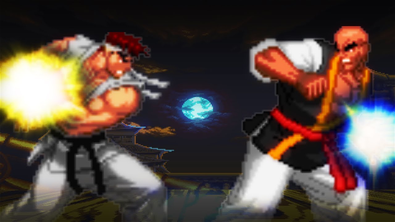 MUGEN 2024 - RYU VS. RETSU (WITH DIALOGUE) (REMAKE) - YouTube