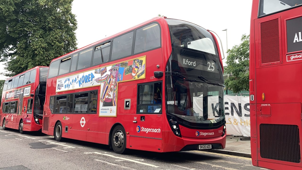 London Buses at Ilford 3/7/21 - YouTube