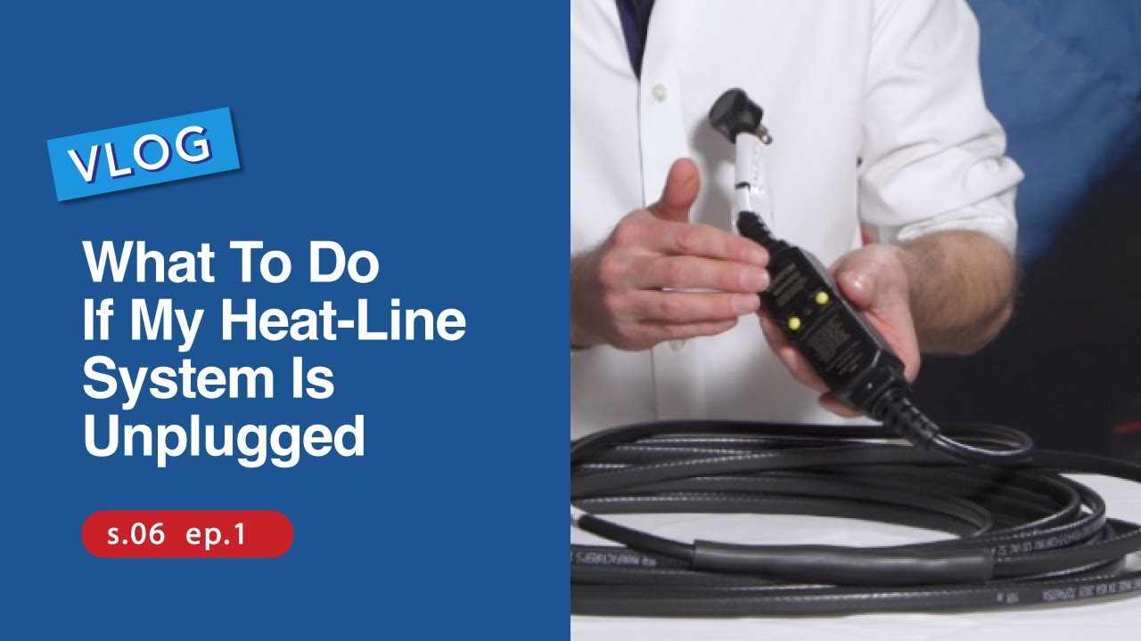 What To Do If A Self-Regulating Heating Cable System Is Unplugged and ...