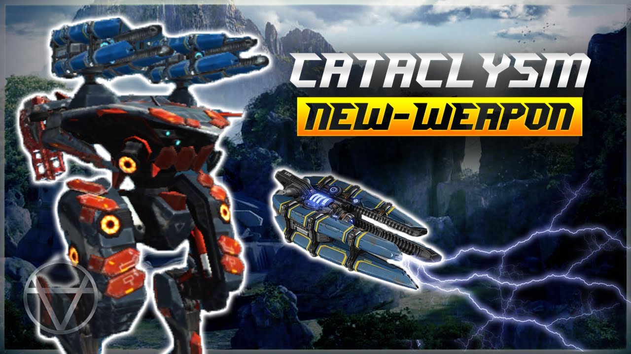 [WR] 🔥 New TITAN Weapon CATACLYSM - Preview Gameplay | War Robots - YouTube
