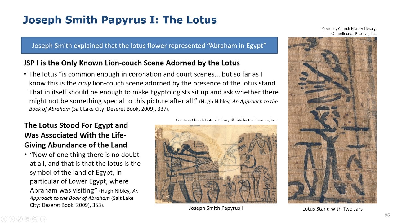 The Joseph Smith Papyri Volume 1 Part 4 - YouTube