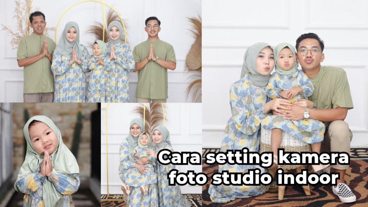 Inspirasi foto studio dan cara setting kamera indoor - YouTube