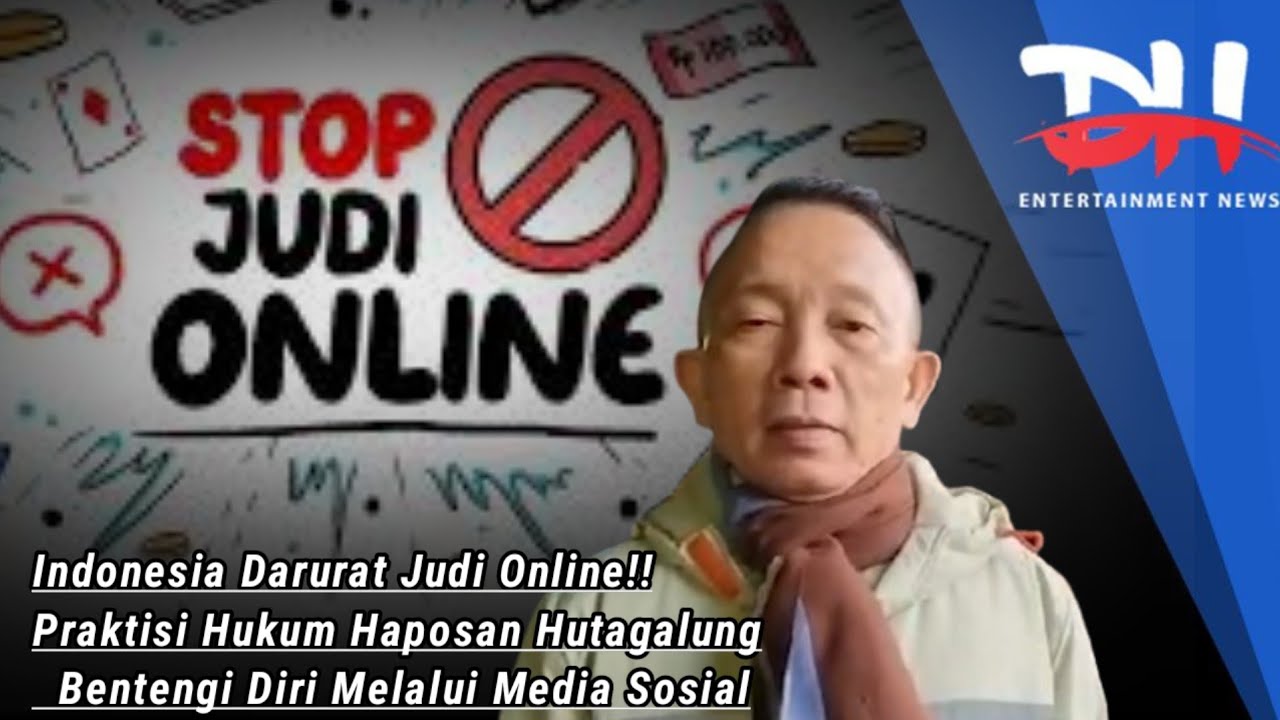 Praktisi Hukum Haposan: Indonesia Darurat Judi Online Usut Tuntas dan Jatuhkan Sanksi Berat ...