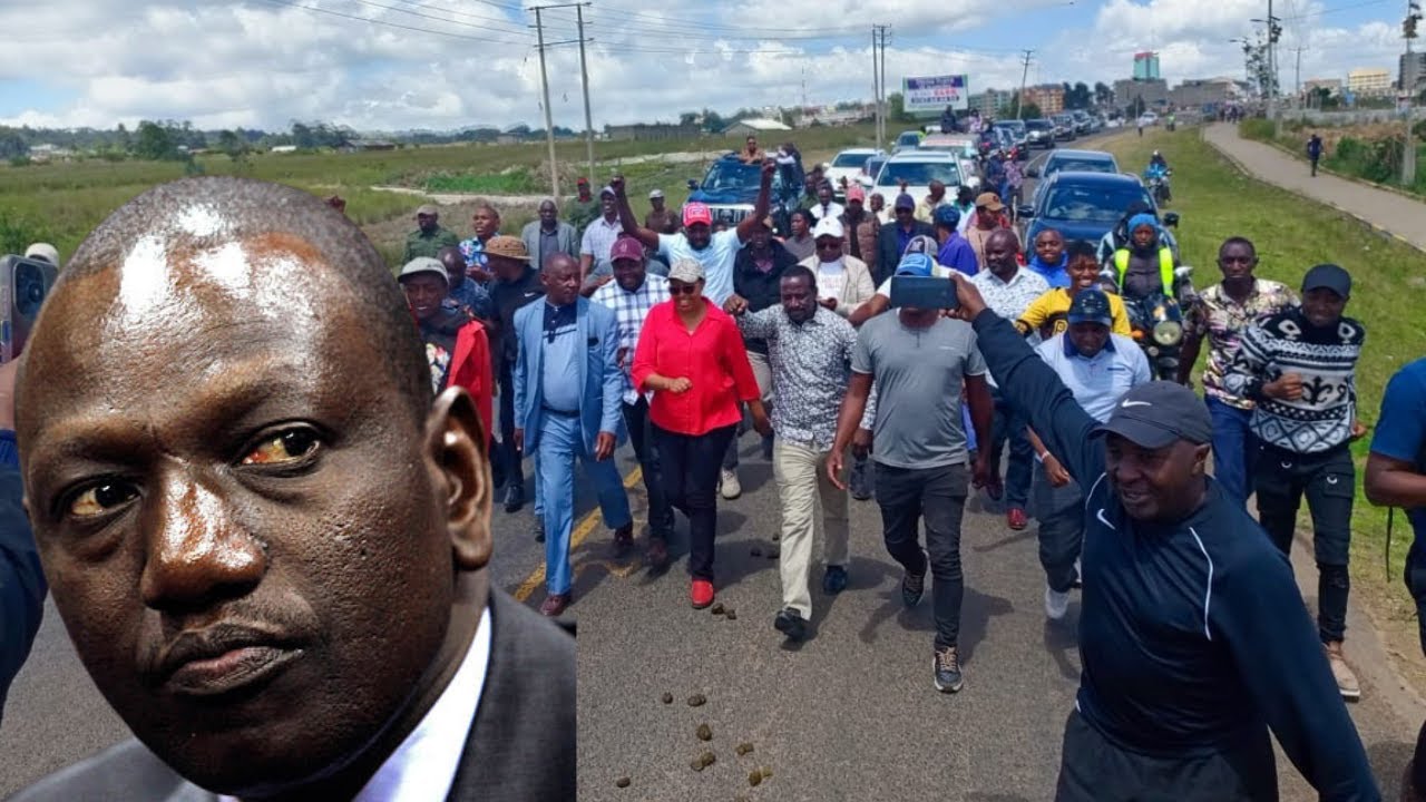 RUTO MUST GO! WATCH KIKUYUS CHANT ANTI RUTO SONGS IN NYANDARUA AS THEY ...