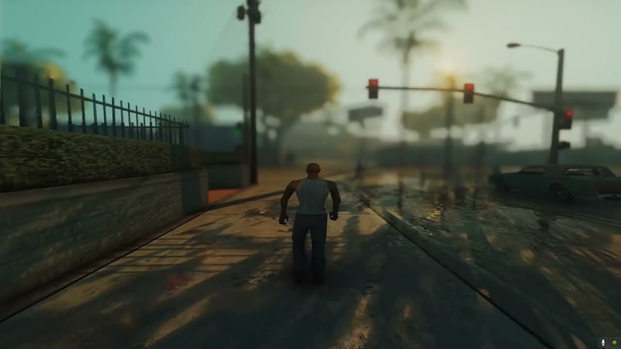 GTA SA | Realistic Mod | Renderhook + ReShade - YouTube