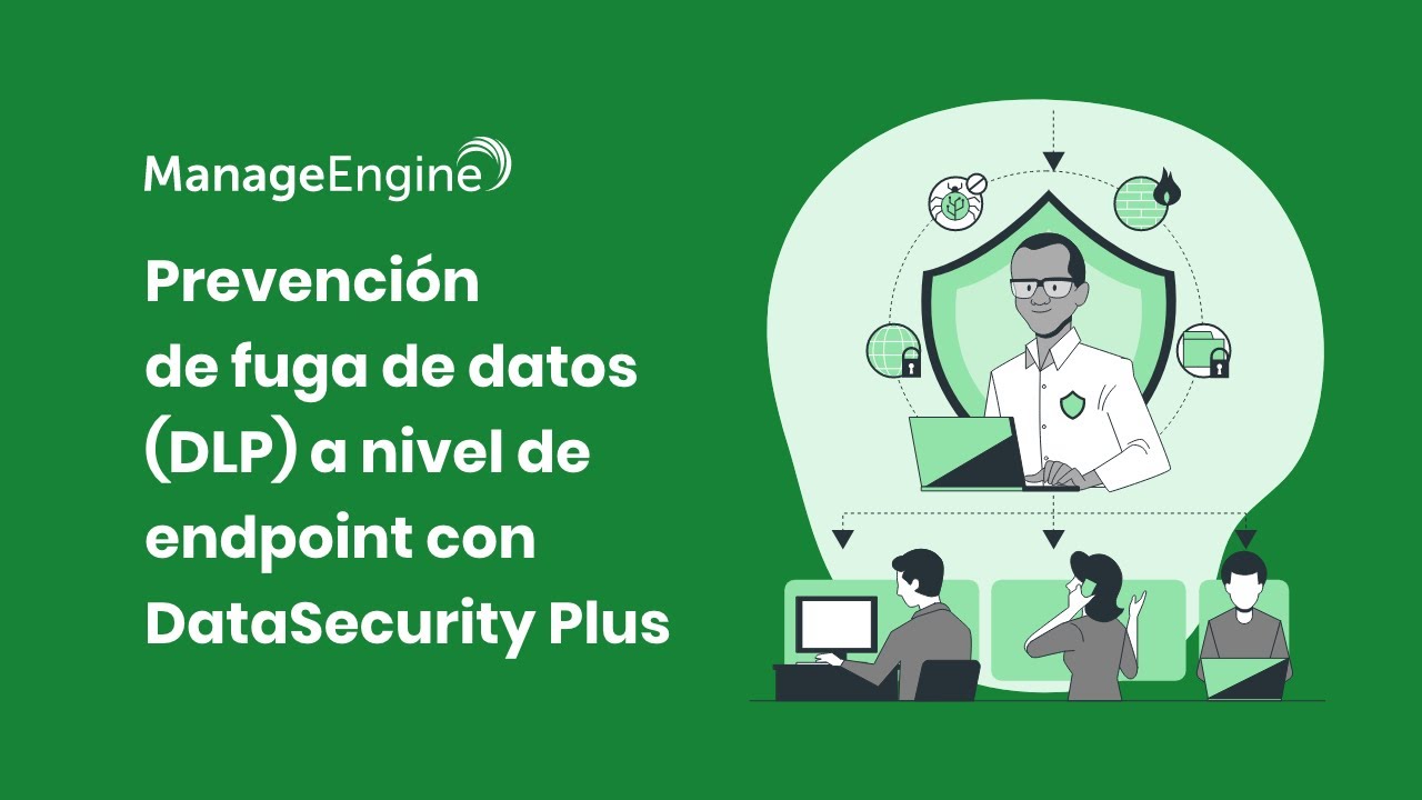 Prevención de fuga de datos (DLP) de endpoints con DataSecurity Plus | ManageEngine LATAM - YouTube