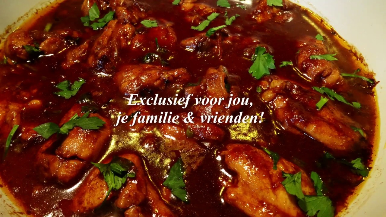 🍷🍴 Kasripo kip (Javaanse kip op saus) - YouTube