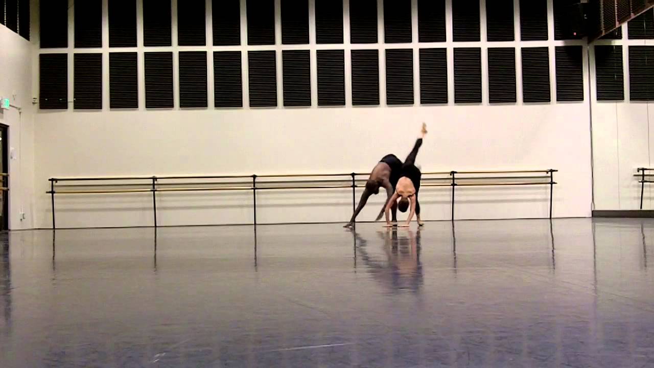Brilynn Rakes & Vincent Hardy in Rehearsal - 'Fractures' Choreography ...