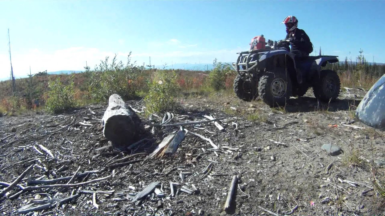 Quading in Sicamous BC 2011 09 - YouTube