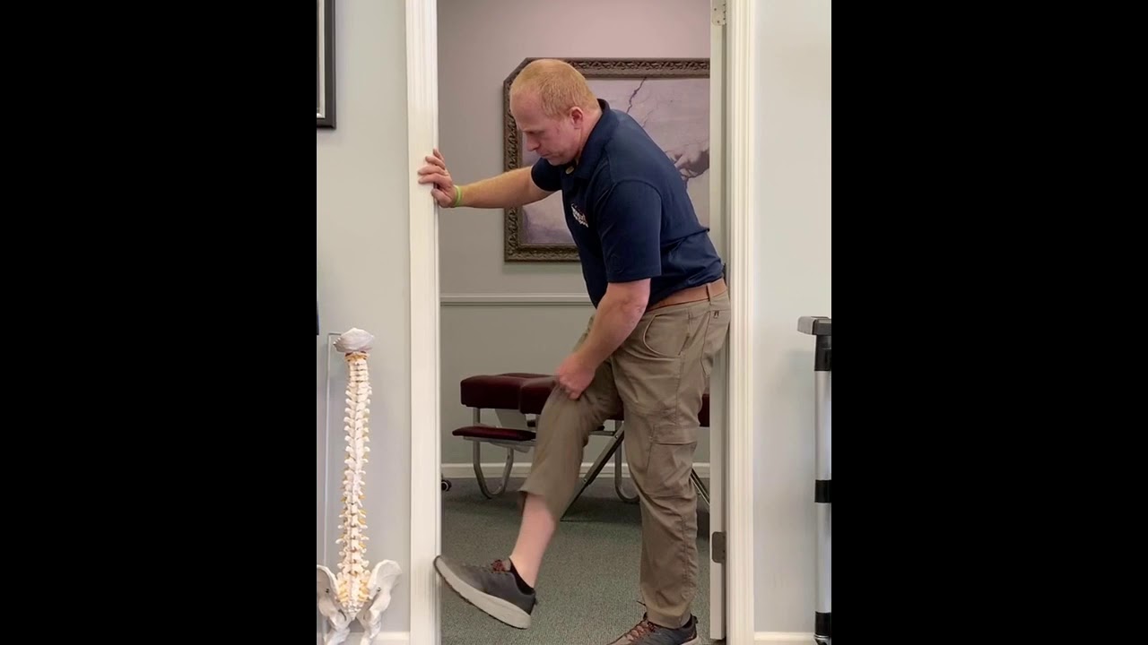 Doorway Stretches for the Calf | Knoxville's Chiropractor Bert Solomon ...