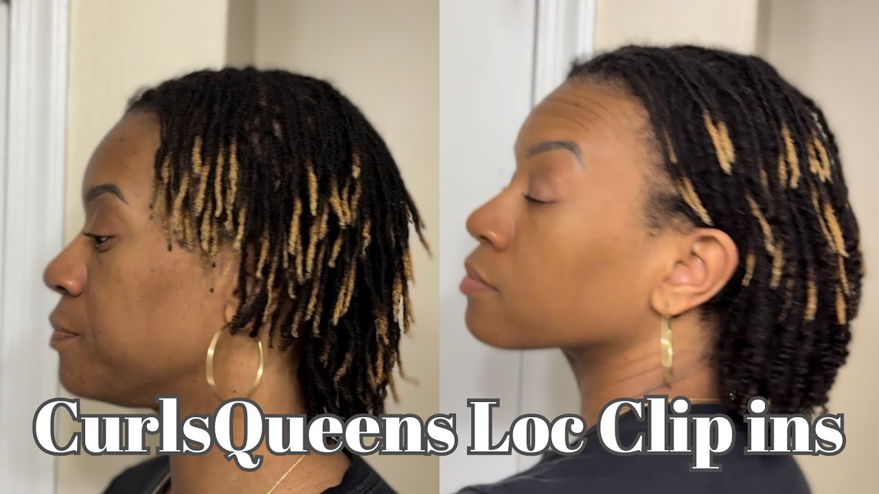 Curls Queen Loc Clip-ins | Unboxing & Review - YouTube