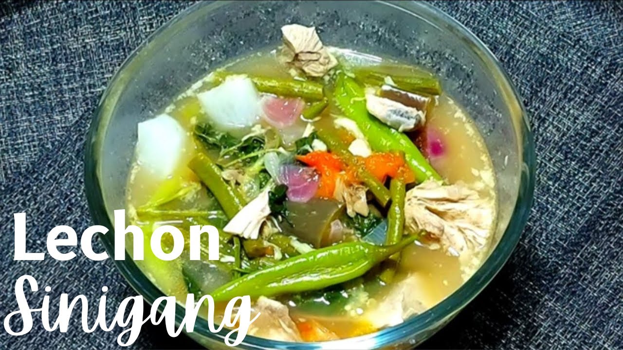 How to cook lechon sinigang? Sinigang na lechon baboy - YouTube