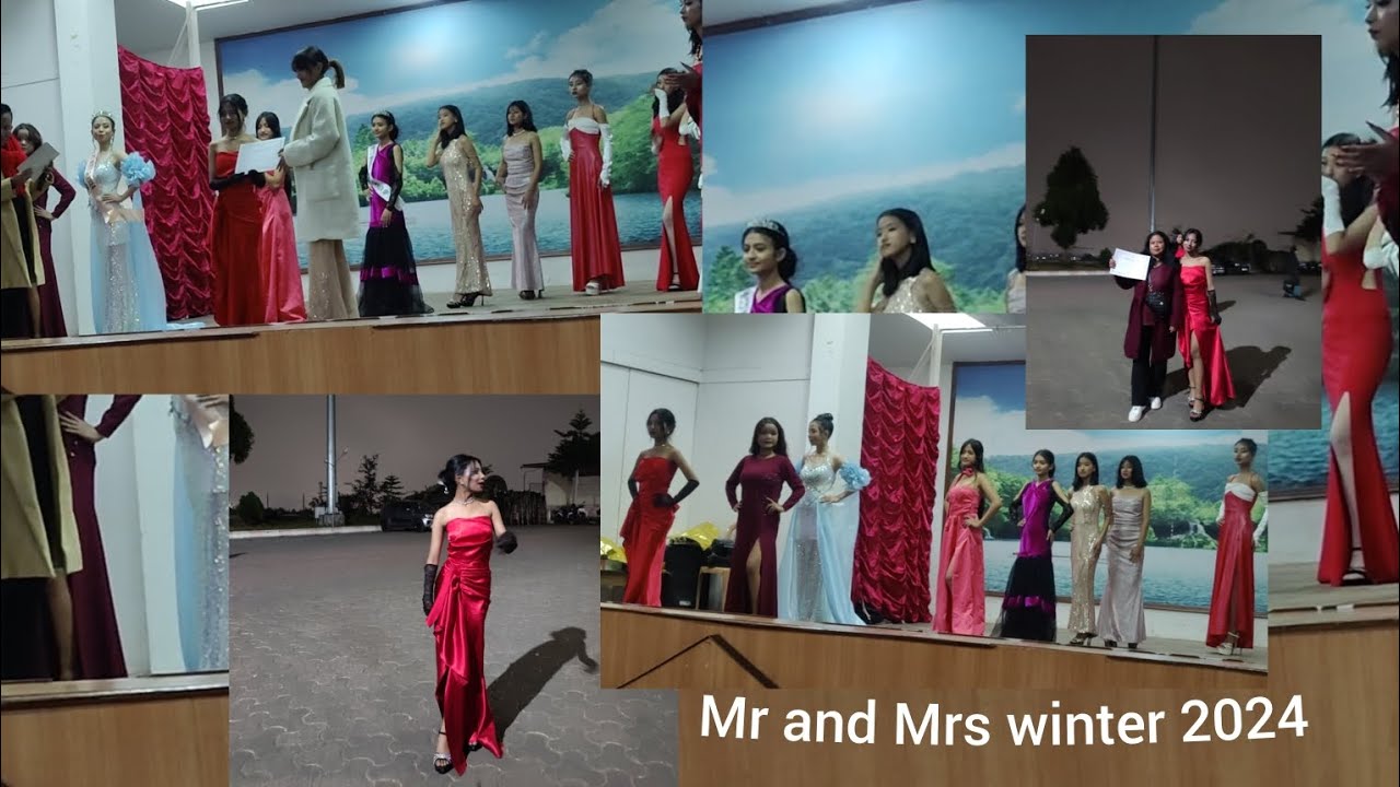 Mr and Mrs winter 2024 contest 🌸 ️ - YouTube