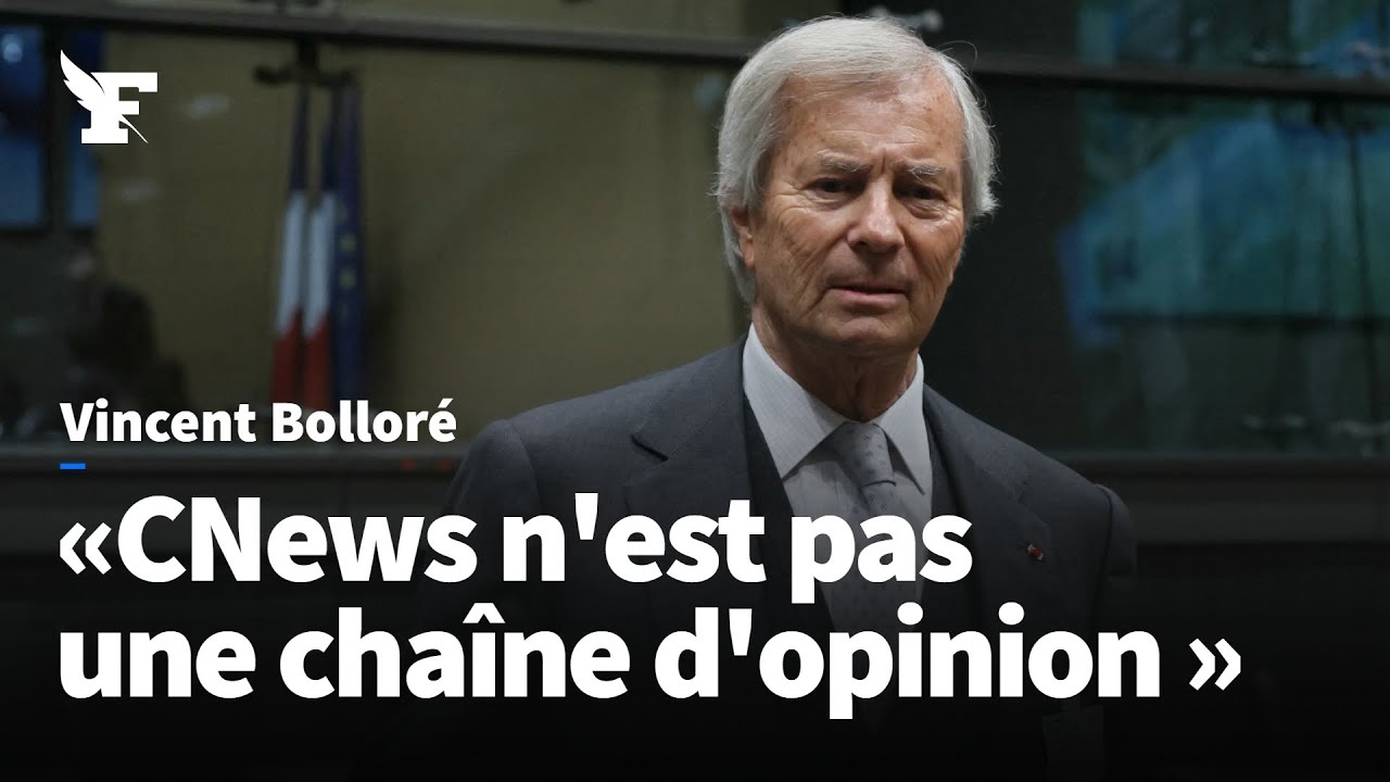 L'audition de Vincent Bolloré à l'Assemblée nationale - YouTube