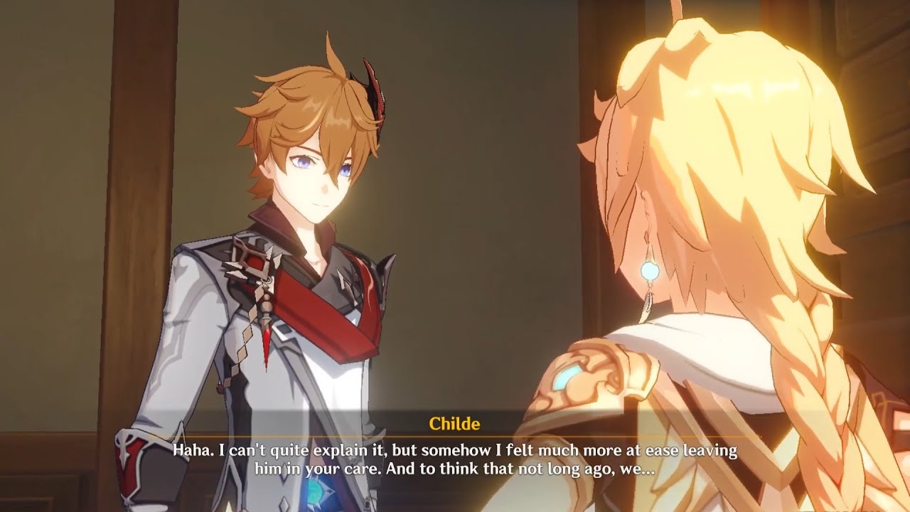 Genshin Impact - Childe Farewell (Japanese Voice/English Sub) - YouTube