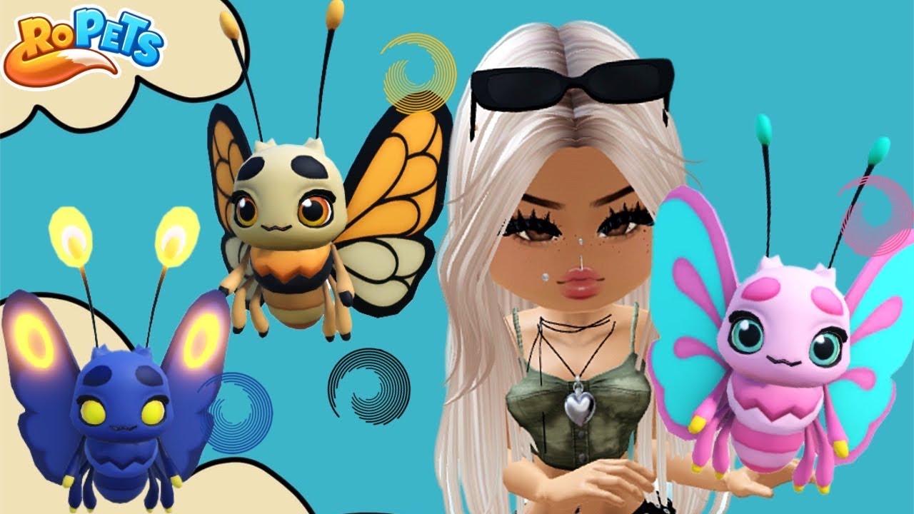 ROPETS BUTTERFLY- ROBLOX - YouTube